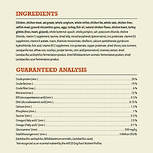ACANA Wholesome Grains Dry Dog Food, Puppy Recipe, Real Chicken, Eggs and Turkey Dog Food Recipe, 11.5lb