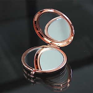 onederful Sister Gifts from Sister and Brother, Sisters Birthday Gift Ideas, Rose Gold Compact Makeup Mirror Gifts for Birthday, Christmas, Graduation Present for Friend,Girls,Sister (to Sister)