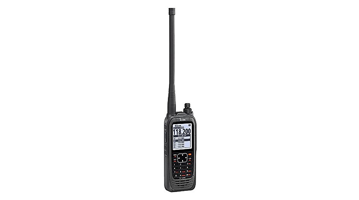 ICOM A25C Handheld Airband Radio - Reliable Aviation Communication