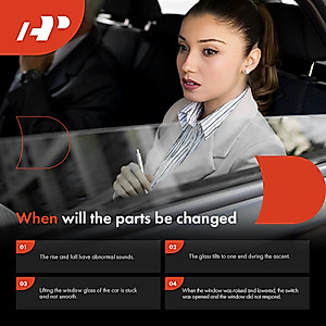 A-Premium Power Window Regulator with Motor Compatible with Ford Ranger 1993-2011 Front Passenger Side