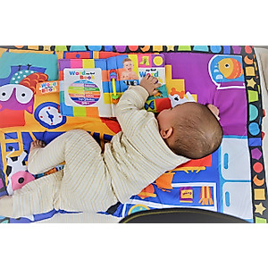 MAMMA Kiddie Baby Soft Activity Book, My First Word Book, Best cloth book, baby encyclopedia, holds up in the wash