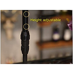 Stylish Simplicity Wine Glass Holder Vintage Iron Inverted High Glass Holder Simple Creative Display Decoration Stylish Simplicity Bottle Holder Adjustable Wine Glass Holder (Bronze 100 * 25Cm), PIB