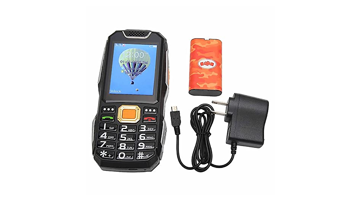 Dilwe1 U001 Seniors Cell Phone with Long Battery Life | Unlocked Dual SIM