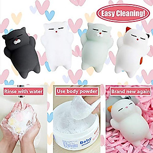 ROSYKIDZ 40pcs Mochi Squishy Toys Bulk, Kids Party Favors Squishies Stress Toys Pack Includes Unicorn and Animals Toy for Kids Boys Girls Class Prize Box Items, Desk Mini Toys for Classroom Rewards