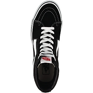 Vans SK8-Hi¿ Core Classics, Black/White, 10.5 Women / 9 Men M US