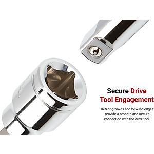 TEKTON 3/8 Inch Drive x 5/16 Inch Hex Bit Socket | SHB12208