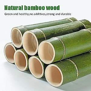 Coffee Table Bamboo,Rectangular Coffee Table with Storage Open Shelf,2-Tier Coffee Table,mid-Century Center Table,Modern Wood End Table Side Table for Living Room Sitting Room Furniture