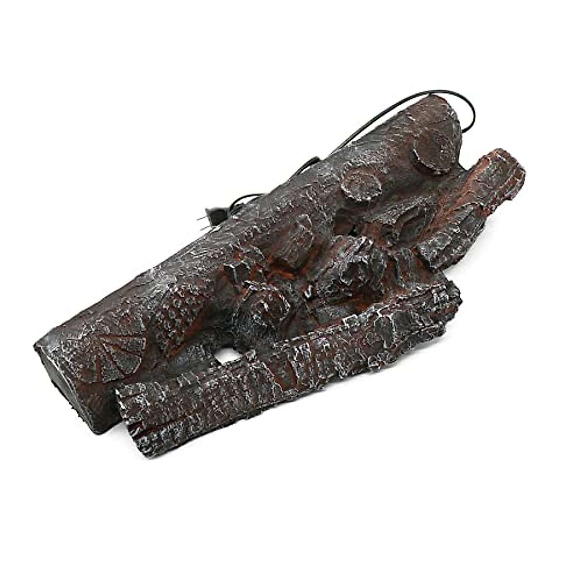 MOBUKJUU 110V-220V Electric Simulation Charcoal Fake Firewood Charcoal Fire Decoration Charcoal Flame Lamp Fireplace Firewood Props