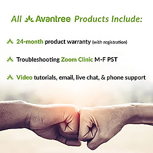 Avantree HT41866 Wireless Earbuds for TV Listening (Set of 2) with Bluetooth Transmitter, Individual Volume Control, 20Hrs Neckband Headphones, Plug & Play, No Audio Delay
