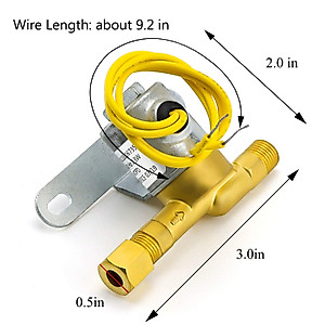 4040 Humidifier Solenoid Valve Replacement Part by AMI PARTS, 24V,Brass Made Humidifier Solenoid Valve,Replaces Models 400,500,600,700,600M, 558, 550A, 550, 568, 560A, 560, 700, 700M, 768, 760A, 760