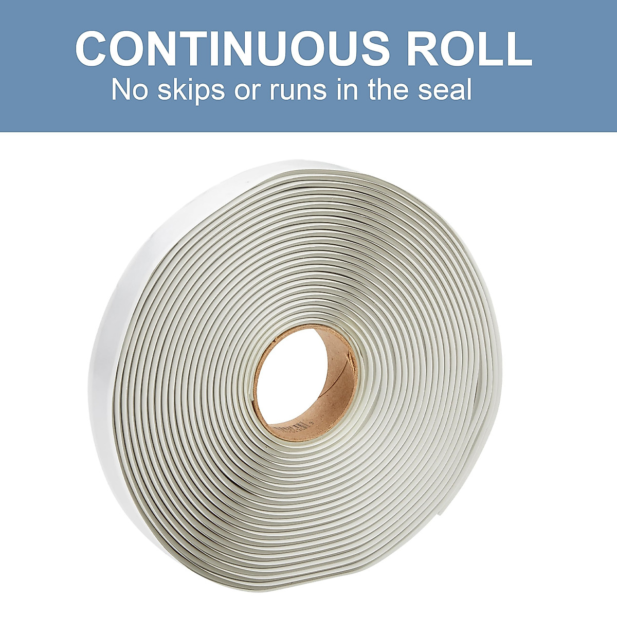 Dicor BT-1834-1 Butyl Seal Tape - 1/8" x 3/4" x 30' Repair Tape for RV, Trailer, Motorhome, Window, and Vent Sealing