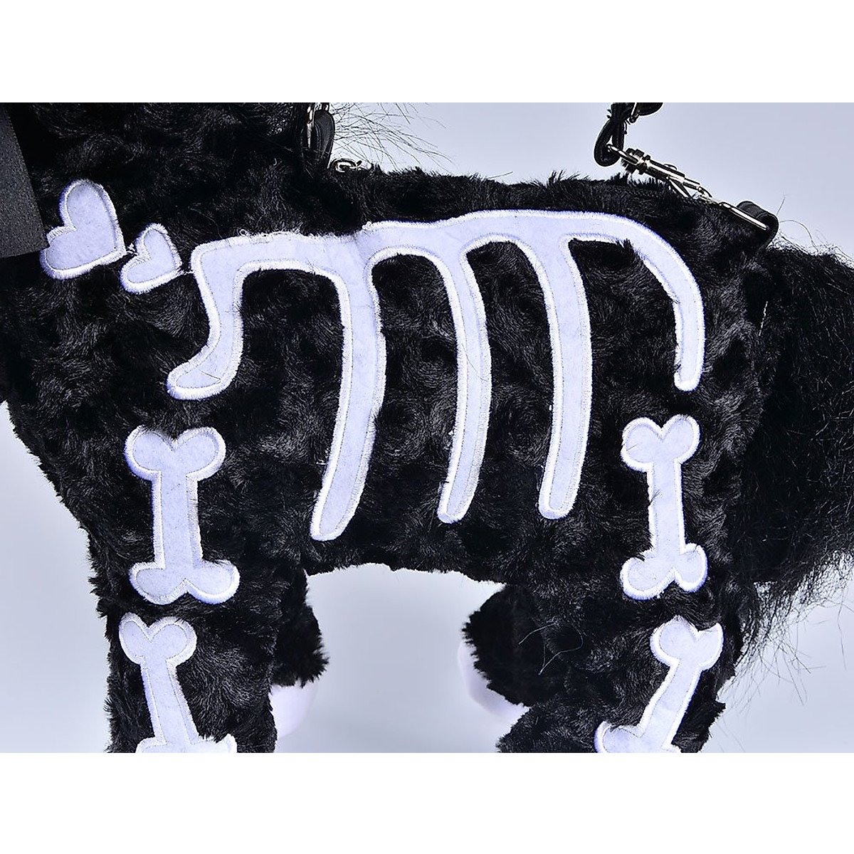 Nite closet Unicorn Purse for Women Gothic Bag Crossbody Shoulder Cute Fluffy Animal Halloween (Black)