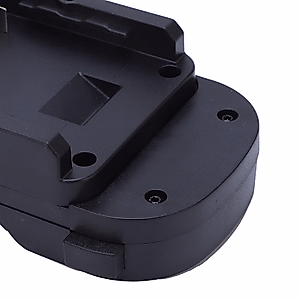 Oumefar Battery Adapter Converter, ABS Dock Power Connector 18V Battery Dock Power Connector for Bosch to for RIDGID Battery Slip Proof Design for AEG