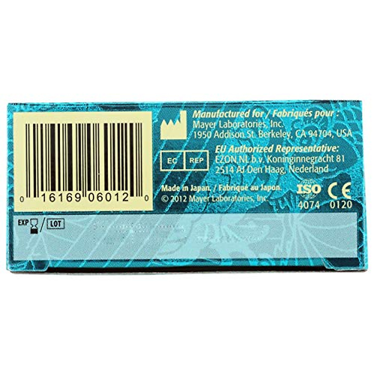 Kimono Microthin Plus - Premium Lubricated Natural Latex Condoms, Ultra Thin with Extra Moisture and AquaLube, Vegan-Friendly, No Latex Odor - Enhanced Sensitivity - Pack of 12