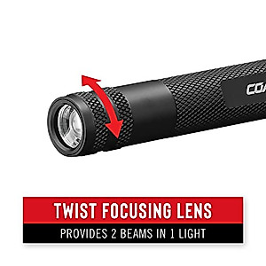 Coast® HP3R 385 Lumen Rechargeable LED Penlight with Twist Focus™, Blue