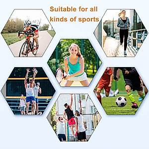 Vinaco 1 Pair Adjustable Compression Ankle Brace for Sprained Ankle, Strong Support & Breathable Ankle Support for Injury Recovery, Joint Pain, Swelling, Man & Women