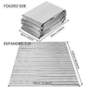 Plant Growth Mylar Films High Reflective Mylar Film Garden Greenhouse Covering Foil Sheets for First Aid Blanket Growth Room Camping Simple Tent,82.6 x 51.2 Inch(2 Pieces)