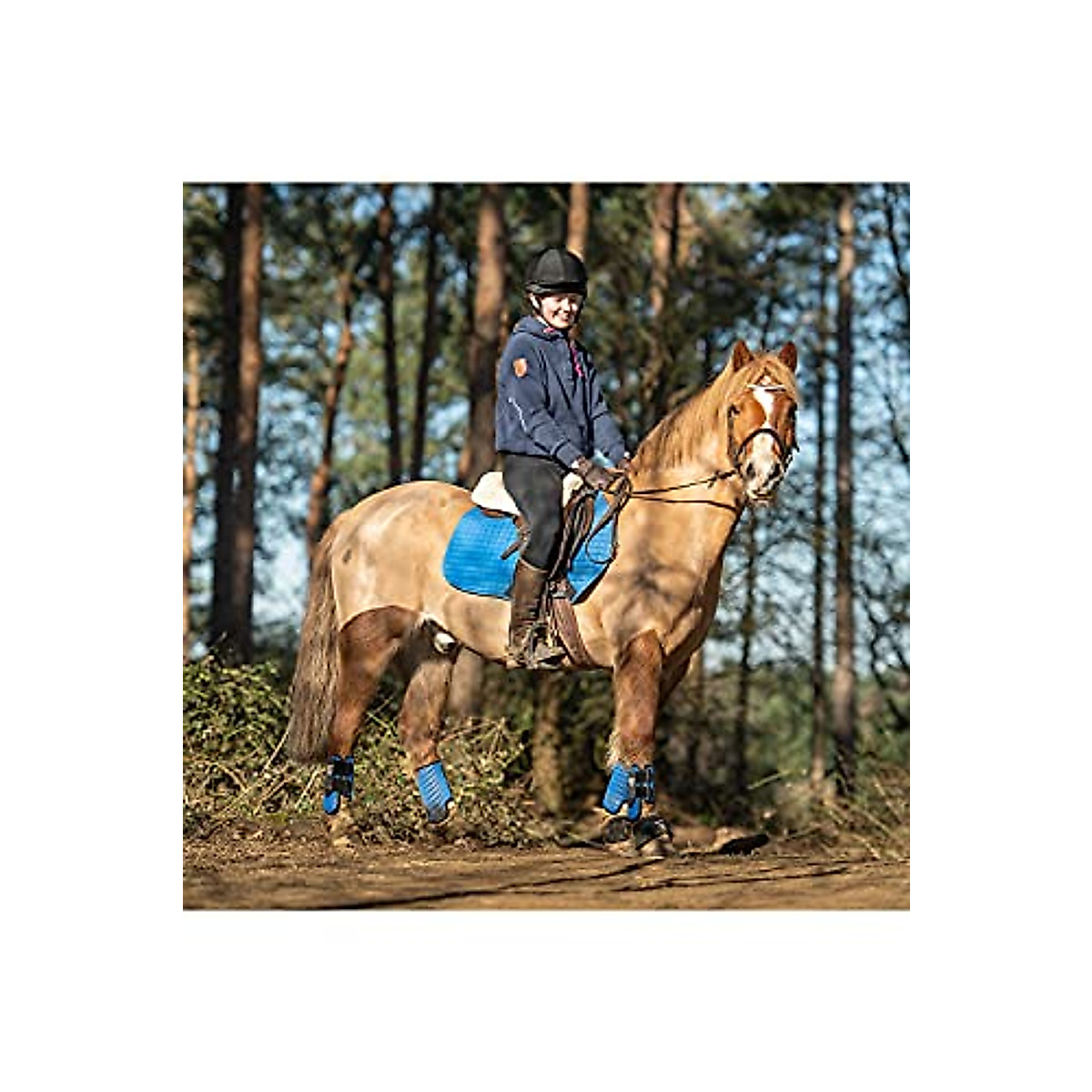 Equilibrium New Tri-Zone All Sports Tendon Boot X Large Royal Blue