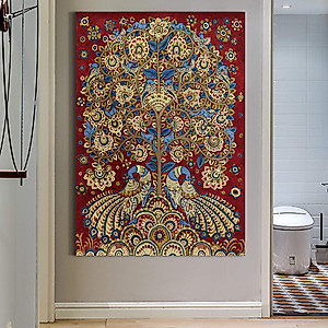 Looife Custom Wall Art Prints from Your Photo on 36x48in Canvas Personalized Wall Decor Paintings with Solid Wood Frame for Living Room Bedroom Kitchen and Office Ready to Hang