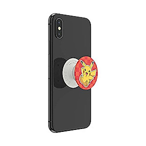 PopSockets: PopGrip with Swappable Top for Phones & Tablets - Pokemon - Pikachu