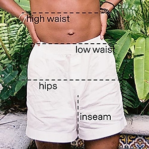 ODDO BODY 100% Organic Pima Cotton Underwear Woven Boxer (Juniper, S)