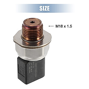 X AUTOHAUX Fuel Rail Pressure Sensor Replacement for Volkswagen Beetle TDI 2.0L L4 - Diesel 2015 04L906054