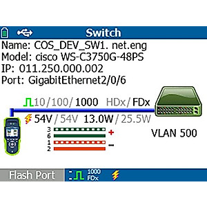 NetAlly LRAT-2000 LinkRunner AT Copper and Fiber Ethernet Network Tester, Green