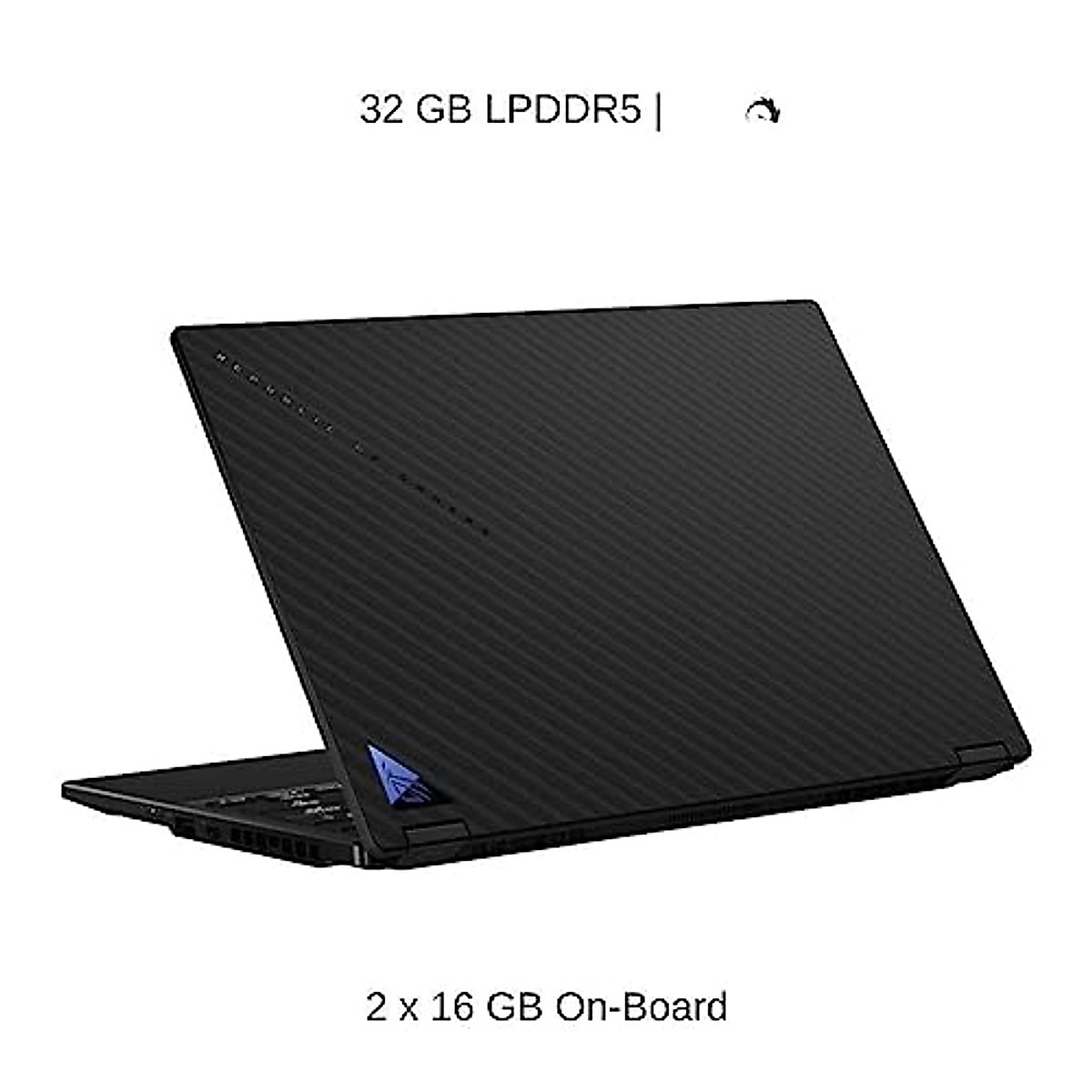 HIDevolution ASUS ROG Flow X13 GV302XI 13.4" WQXGA 165Hz, 4.0 GHz Ryzen 9 7940HS, RTX 4070, 32 GB LPDDR5 RAM, 2 TB PCIe SSD, Windows 11 Home