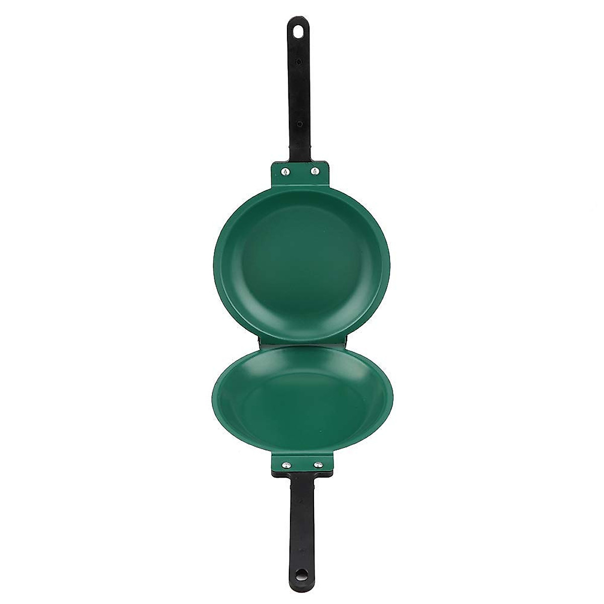 Omelette Pan, Omelette Maker, Omelet Maker Nonstick, Double Side Non-stick Ceramic Coating Flip Frying Pan Easy Flip Pancake Maker Household Kitchen Cookware Chef's Pans(Green)