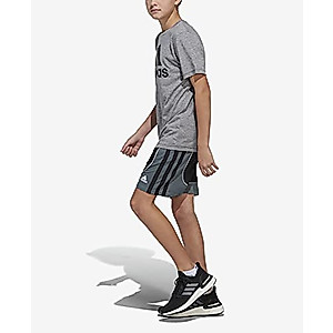 adidas boys Aeroready® Basketball Creator Shorts, Black, 8-15 Years US