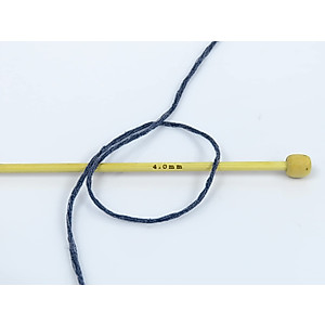 Lot of 4 x 100gr Skeins Ice Yarns Natural Cotton (100% Cotton) Yarn Jeans Blue