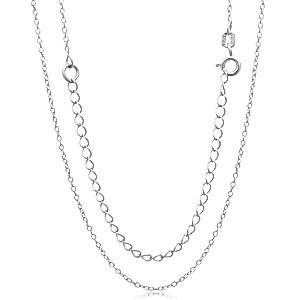 Sterling Silver Zodiac Constellation Necklace Astrology Horoscope Keepsake Card Gift For Women - Pisces (Feb 22 - Mar 21)