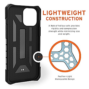 URBAN ARMOR GEAR UAG Designed for iPhone 12 Pro Max 5G [6.7-inch screen] Rugged Lightweight Slim Shockproof Pathfinder Protective Cover, Silver