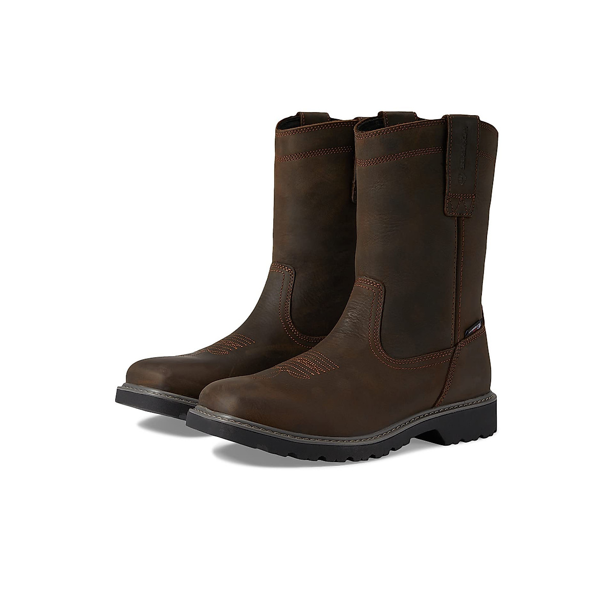 Wolverine Men's Floorhand LX Steel Toe Boot Western, Coffee, 9.5 Wide