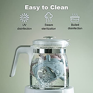 Silicone Baby Teether Toy .Dust-Proof Infants Chew Toys & Soothing Pacifier 2-in-1，Anti-Dropping Silicone Baby Wrist Teether Soothing Pacifier(1 Packs) Beige