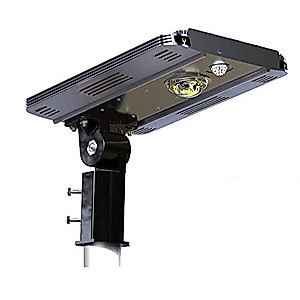 eLEDing World's 1st AI Solar Power Smart 1600LM CREE LED Street Light for Commercial Residential Parking Bike Paths Walkways Courtyard (10W)