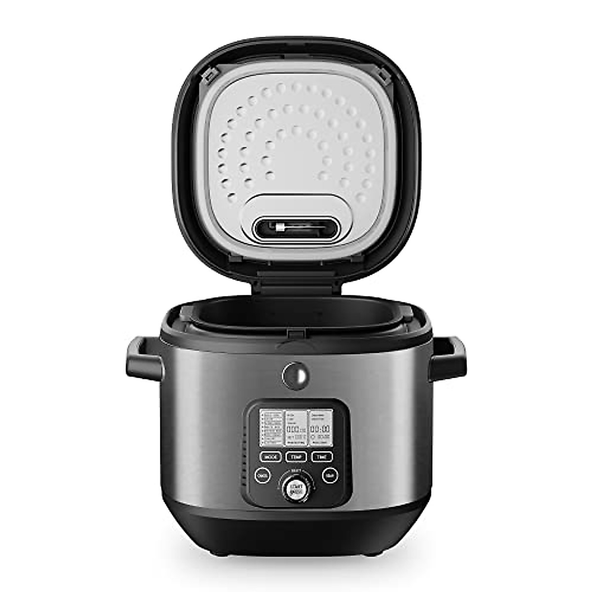 Magnifique 6 Quart Multi Slow Cooker with Two Temperature Probe + Precision Sous-Vide, 8-in-1 to Steam, Bake, Roast, Sear, Sauté, Yogurt Maker, Delay Start Programmable, Stainless Steel