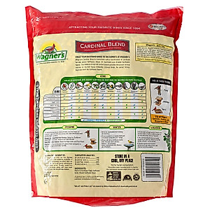 Wagner's Cardinal Blend Wild Bird Food (6-Pound) and Safflower Seed (5-Pound)