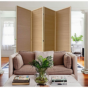 Screen Gems Room Divider, Natural Brown