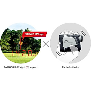 Nikon COOLSHOT 50i Golf Rangefinder | Laser rangefinder with magnet mount, slope, OLED display | Official Nikon USA Model