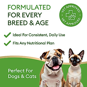 Dog UTI Treatment & Cat Urinary Tract Infection Treatment, Natural Herbal Liquid UTI Medicine, Organically Grown Cranberry Extract, Supports Urinary and Digestive Health, 2 fl oz, Made in USA