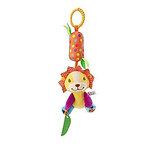 BornCare Baby Crib Hanging Plush Toys with Rattle c-Clip, with teether 0 to 24 mths