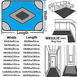 Exotic Jungle Area Rugs, Gold Tropical Flowers Bird Indoor Non-Slip Kids Rugs, Machine Washable Breathable Durable Carpet for Living Room Home Decor 3' by 4'