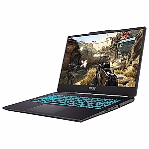MSI Cyborg 15 Gaming Laptop, 15.6" FHD 144Hz Display, Intel Core i7-12650H, NVIDIA GeForce RTX 4060, 32GB DDR5 RAM, 1TB SSD, Webcam, Backlit Keyboard, Wi-Fi 6, Windows 11 Home, Translucent Black