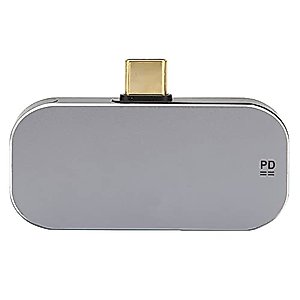 USB C Docking Station, 3 in 1 USB C to MiniDP Adapter 3 in 1 USB C Hub USB C to MiniDP Converter for Laptop for Tablet for Mobile Phone