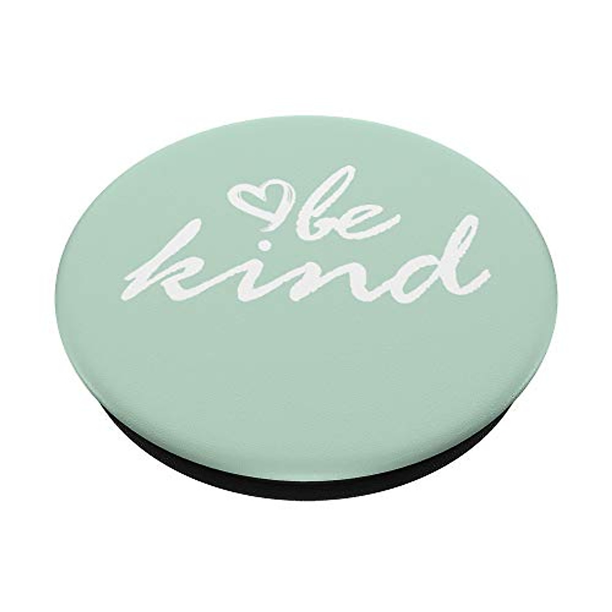 White Be Kind Green PopSockets Swappable PopGrip