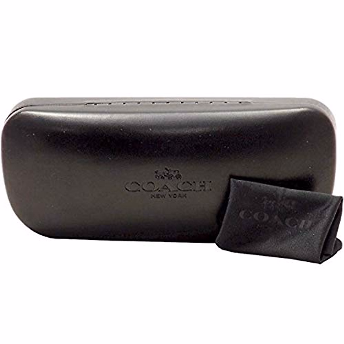 COACH HC8207-544911 Sunglasses LI634 BLACK/DARK VINTAGE TORTO Non-Polarized 57mm