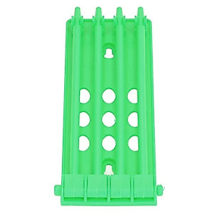LAJS Pigeons Leg Rings Holder, Pigeons Bands Rack Frame Independent Design 3Pcs for Pigeons Farm Green