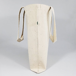 12 Pack Wholesale Recycled Canvas Tote Bags in Bulk 15x16 Heavy Duty Reusable Cotton Cloth Plain Blank Bags