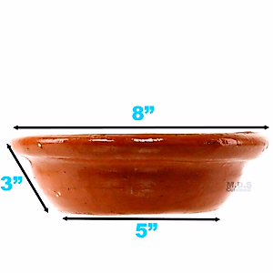 Pozolero Bowl Pozolero de Barro 8" Mexican Soup Bowl.